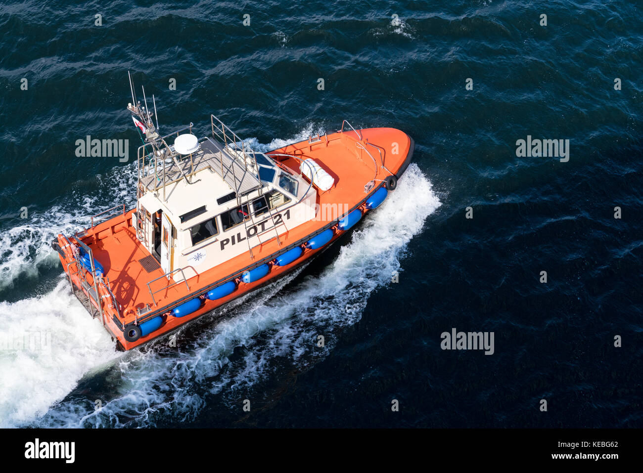 Cruise ship pilot boat hi-res stock photography and images - Alamy