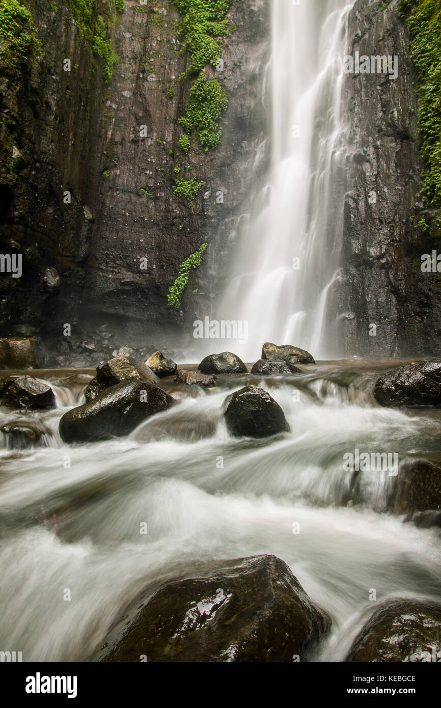 Silky smooth Waterfall landscape with long exposure photography ...