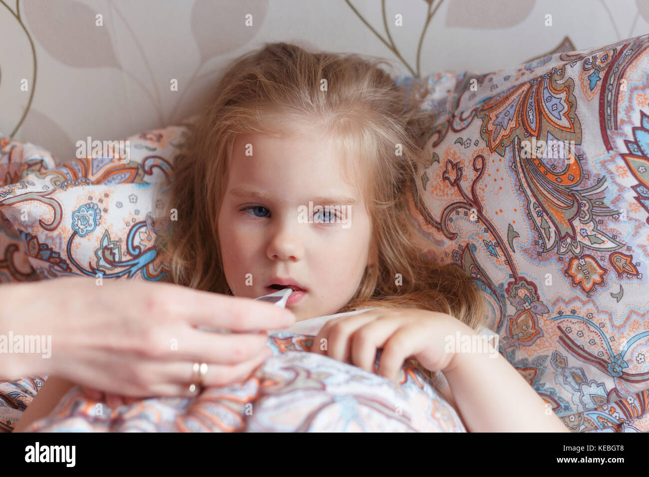 Mother sad daughter bedroom hi-res stock photography and images - Alamy