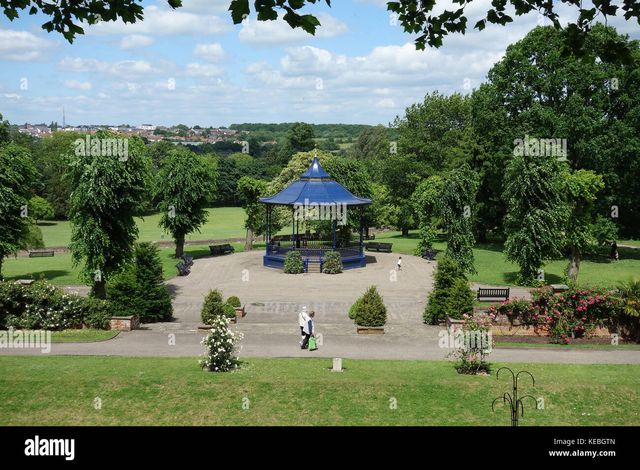 Bandstand in Castle Park, Colchester, Essex, UK Stock Photo - Alamy