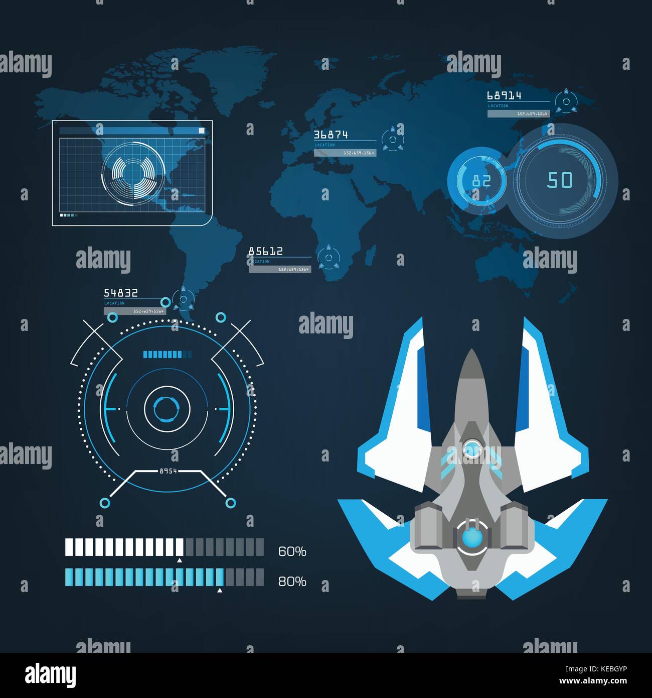 Concept future fighter aircraft hi-res stock photography and images - Alamy
