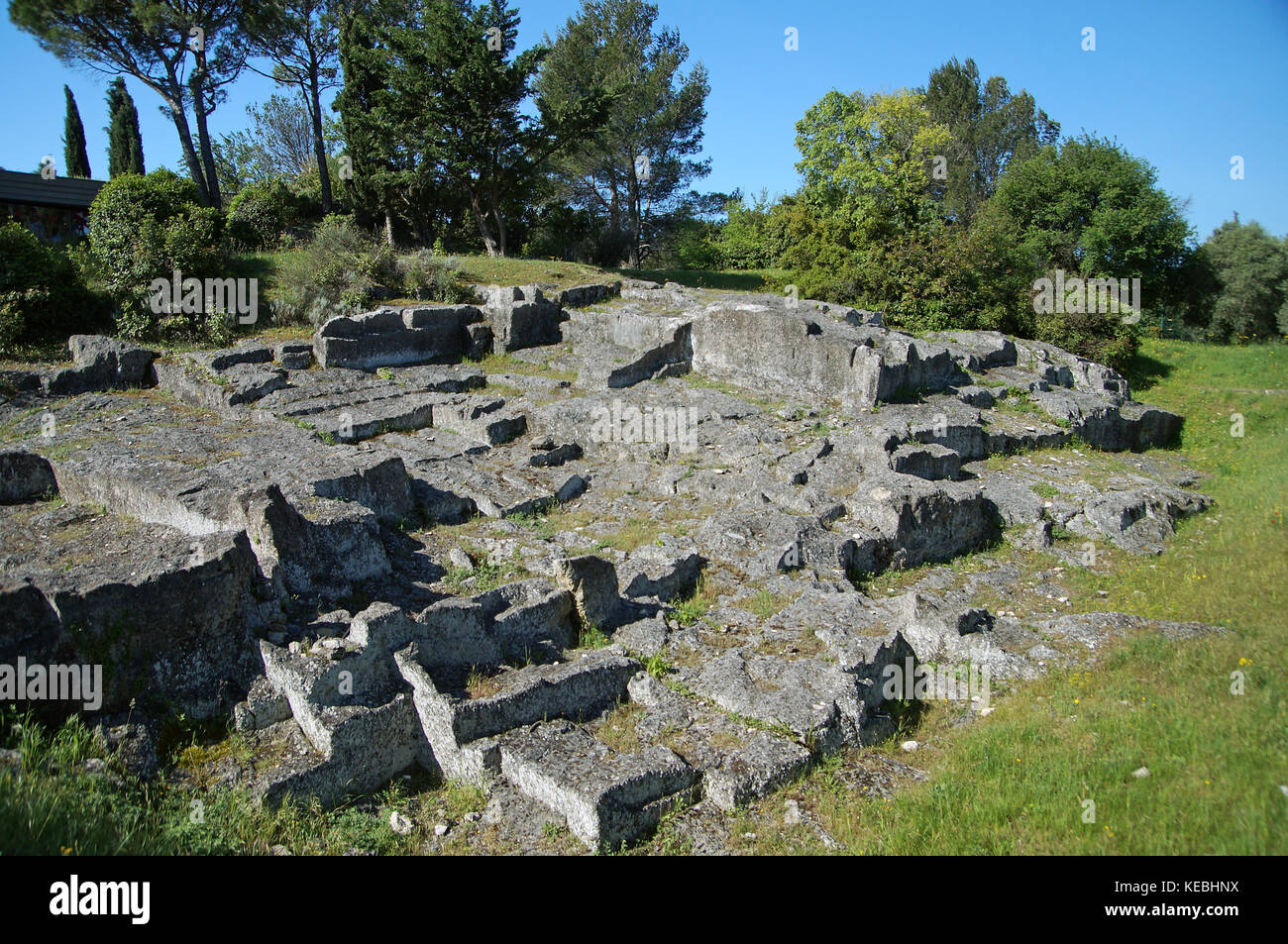 Late Roman Stone Quarry IV to V centuries AD.Close to the site of ...