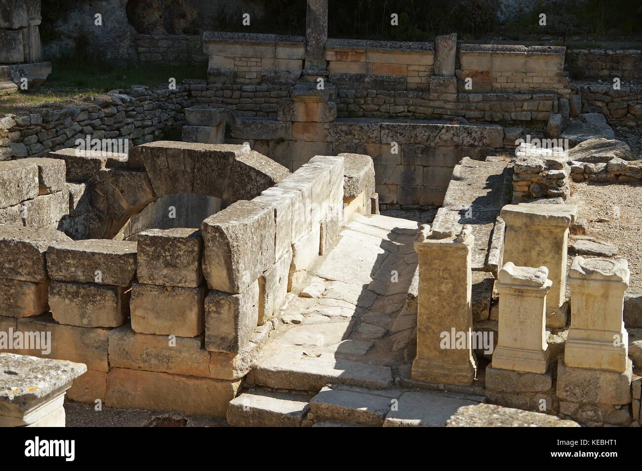 Glanum roman ruins st remy hi-res stock photography and images - Alamy