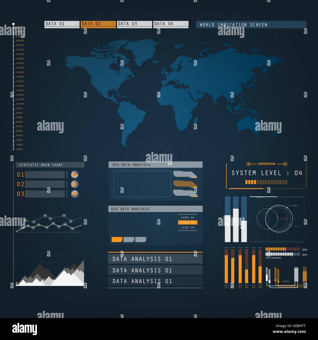 future sight action mode earth interface UI design graphic illustration ...