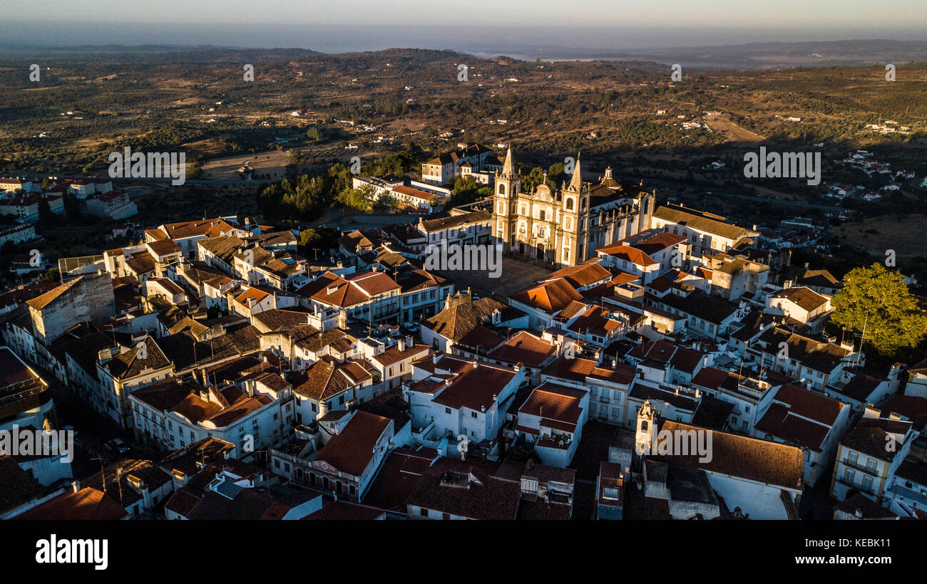 Cathedral of Portalegre or Se de Portalegre, Portalegre, Portugal Stock ...
