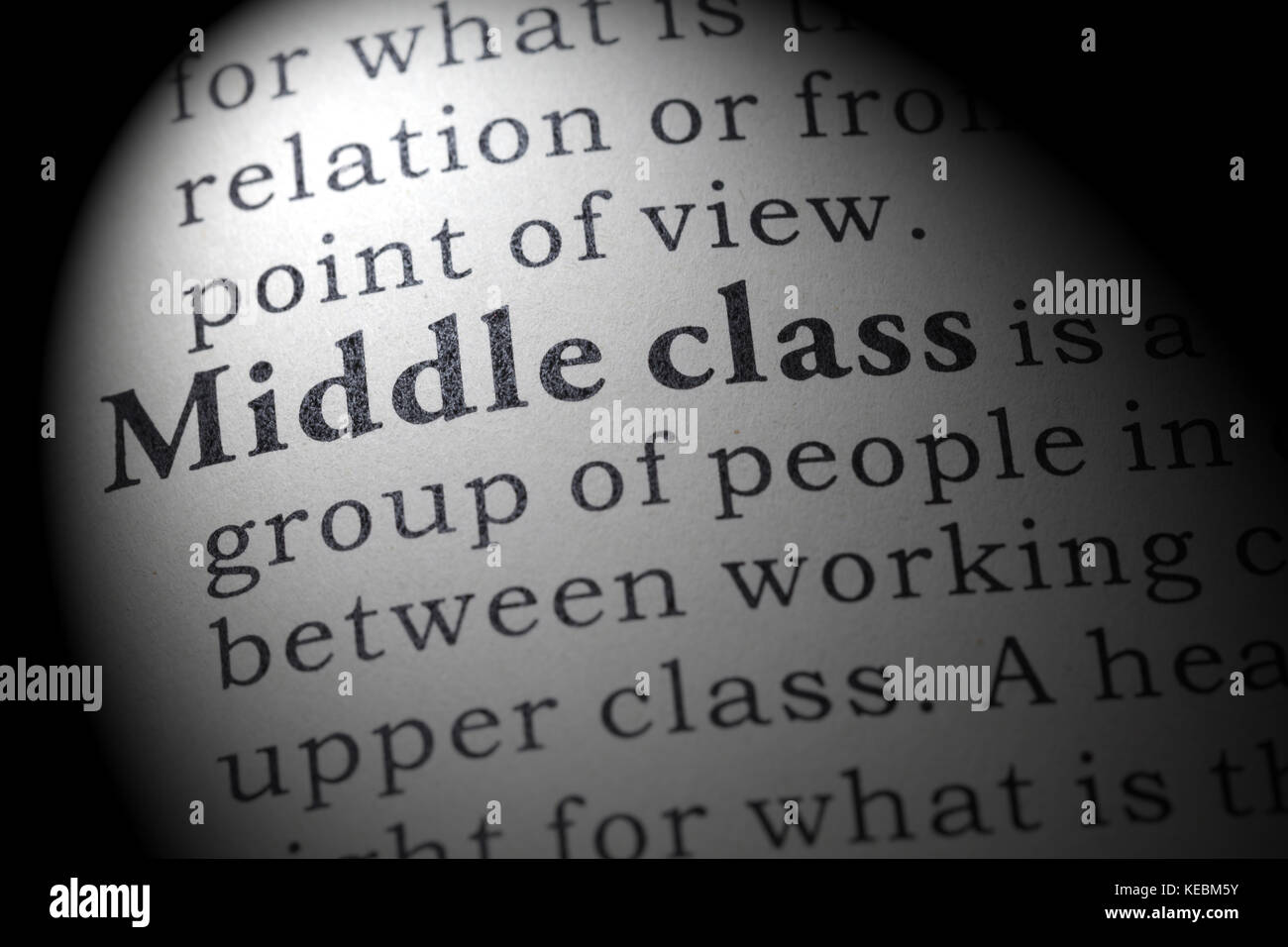 Fake Dictionary, Dictionary definition of the word Middle class ...