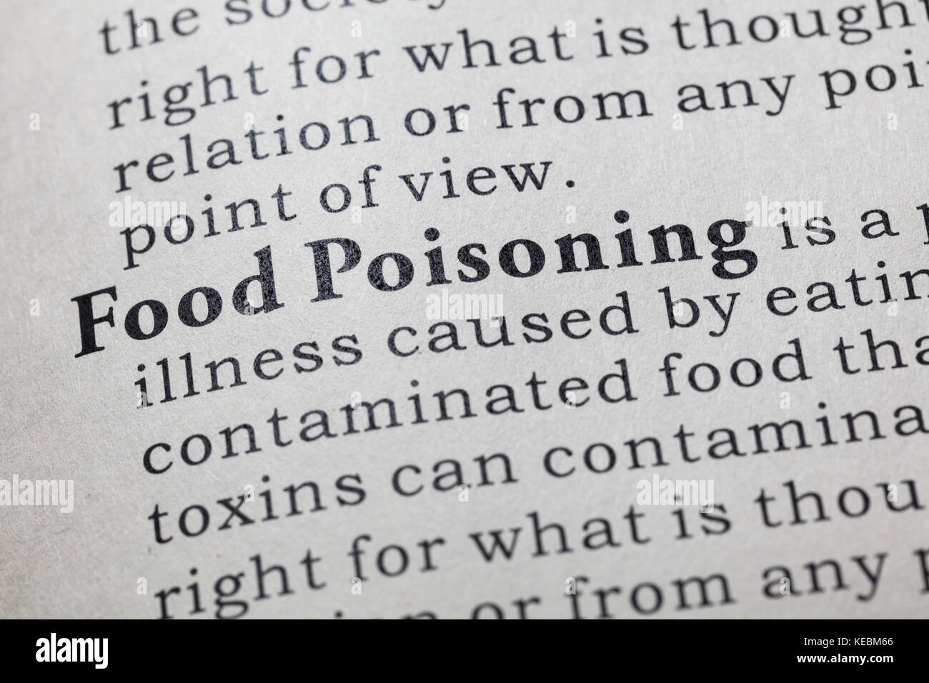 Fake Dictionary, Dictionary definition of the word Food Poisoning ...
