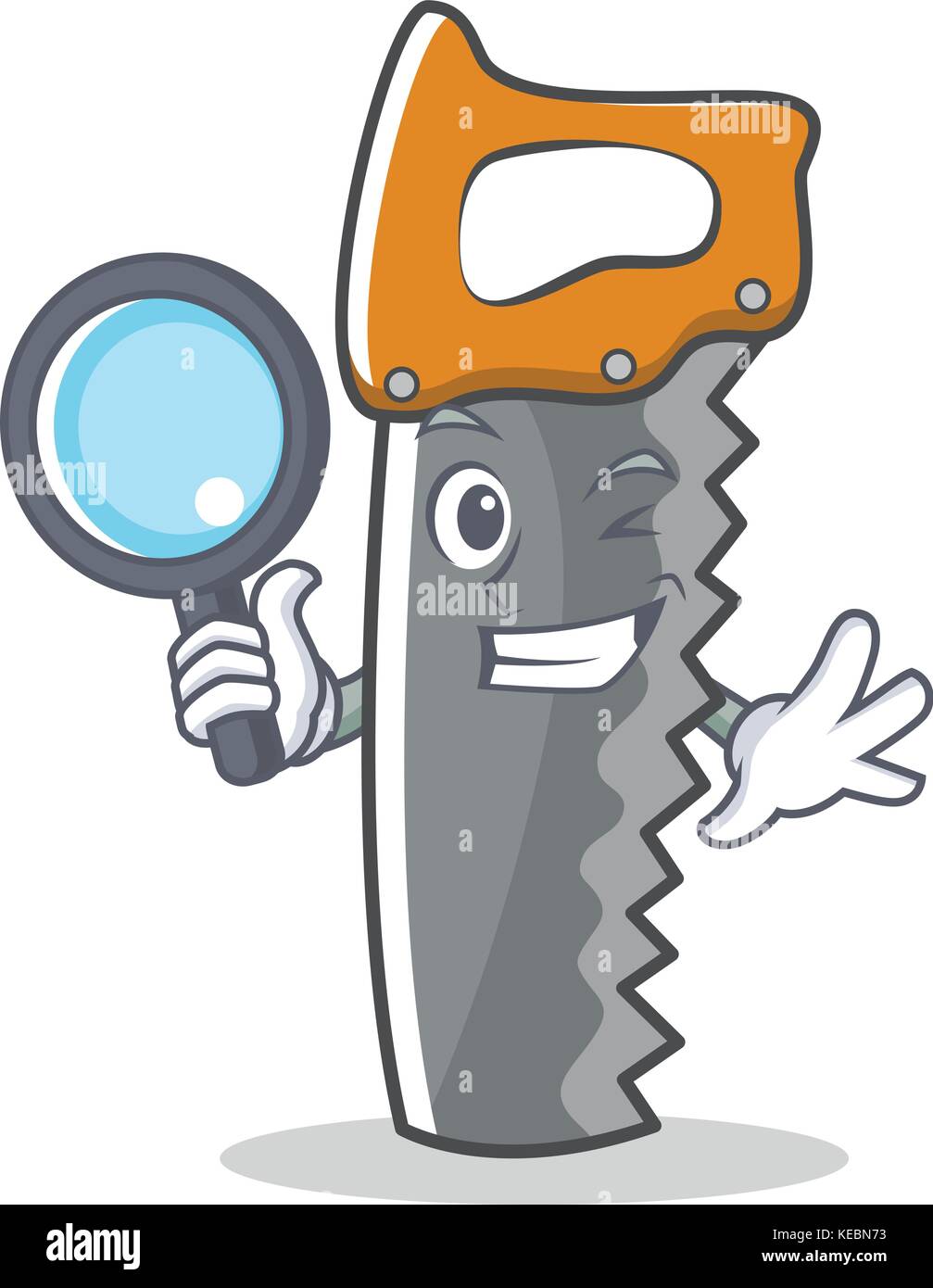 Cartoon Saw High Resolution Stock Photography and Images - Alamy