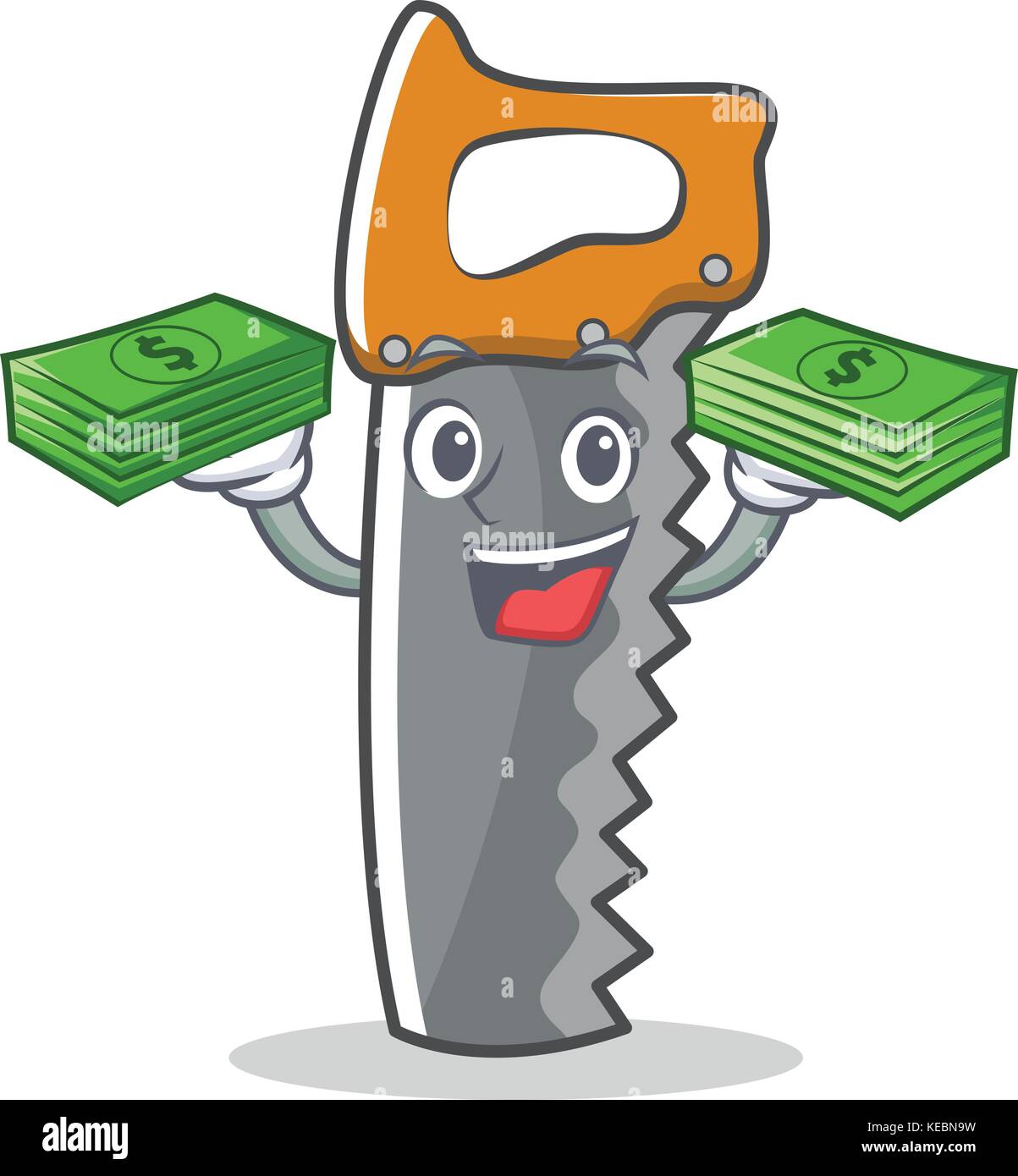 Cartoon Saw High Resolution Stock Photography and Images - Alamy