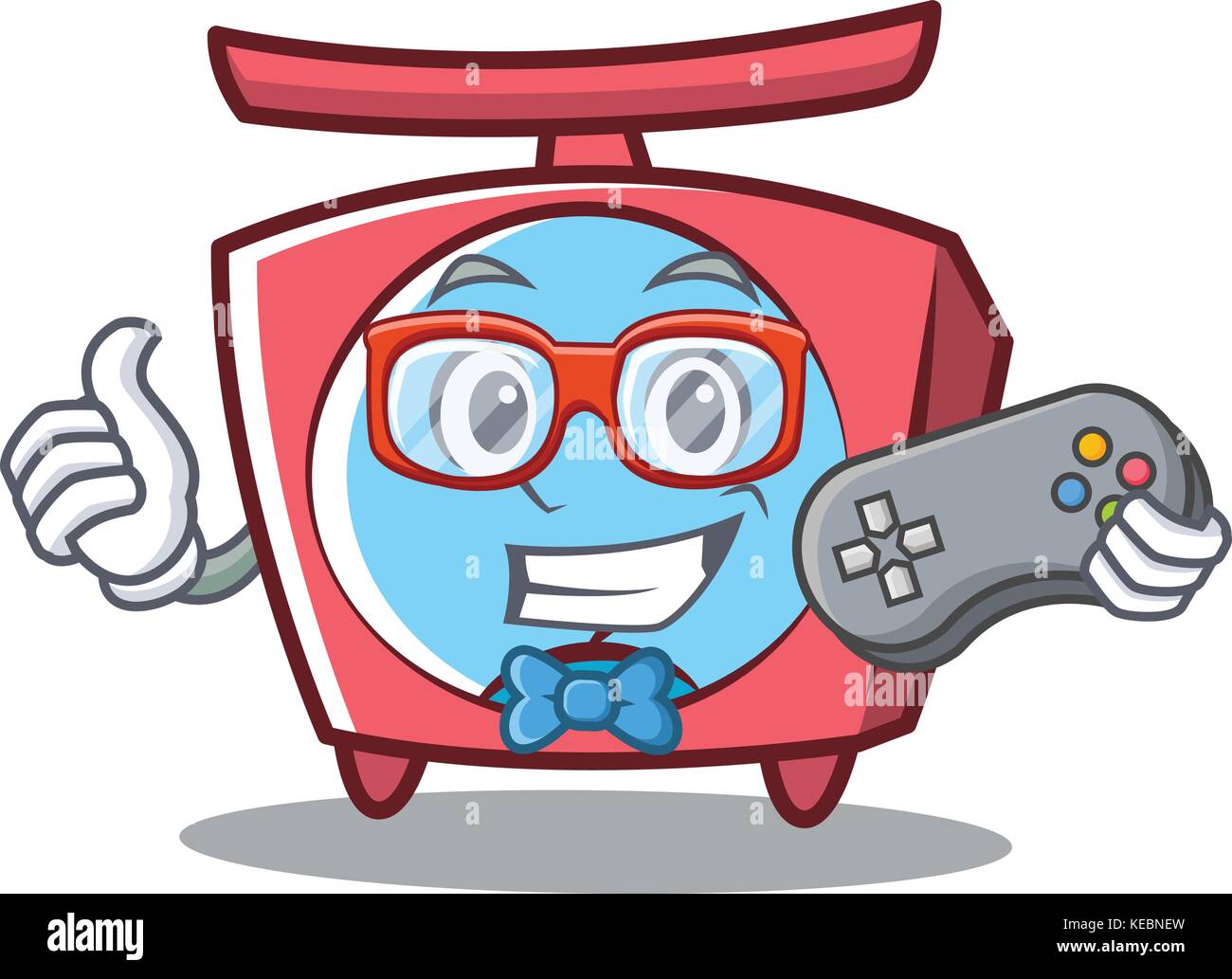 Gamer scale character cartoon style Stock Vector Image & Art - Alamy
