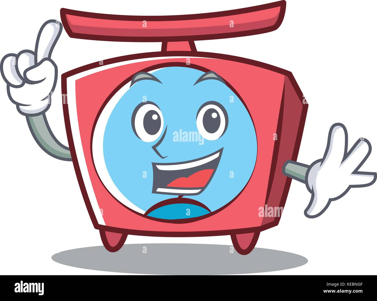 Finger scale character cartoon style Stock Vector Image & Art - Alamy