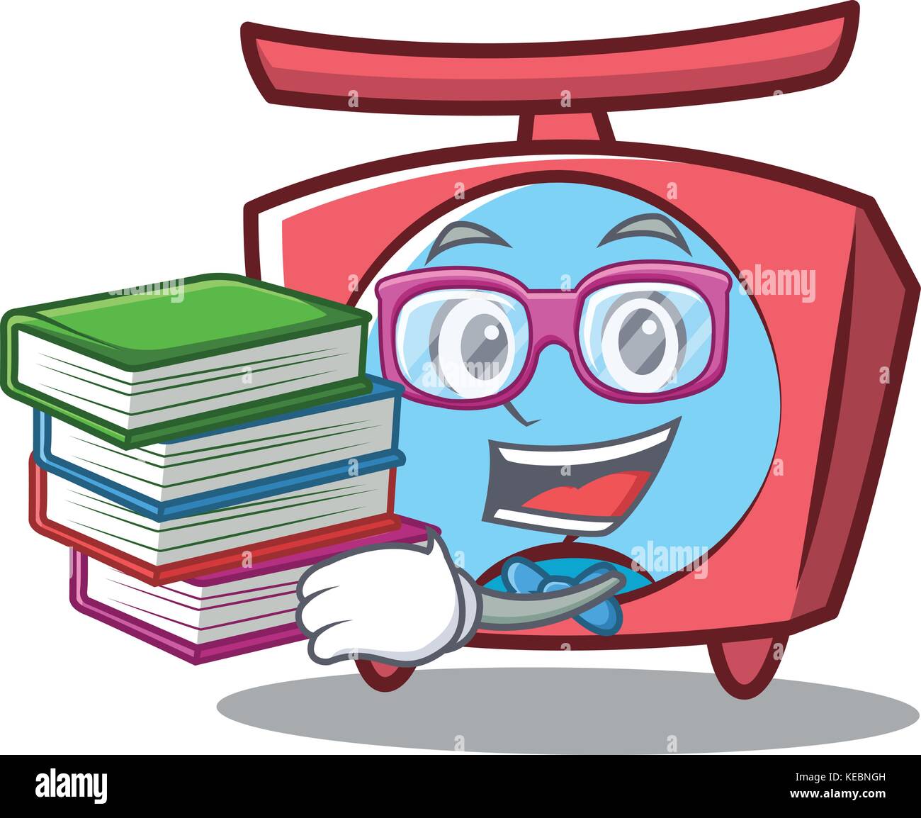 Geek scale character cartoon style Stock Vector Image & Art - Alamy