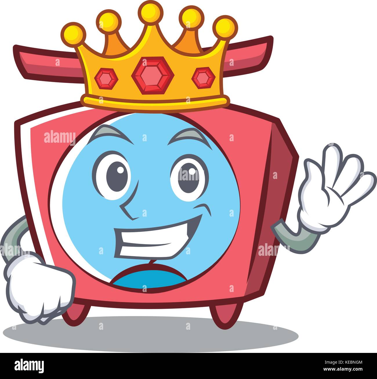 King scale character cartoon style Stock Vector Image & Art - Alamy