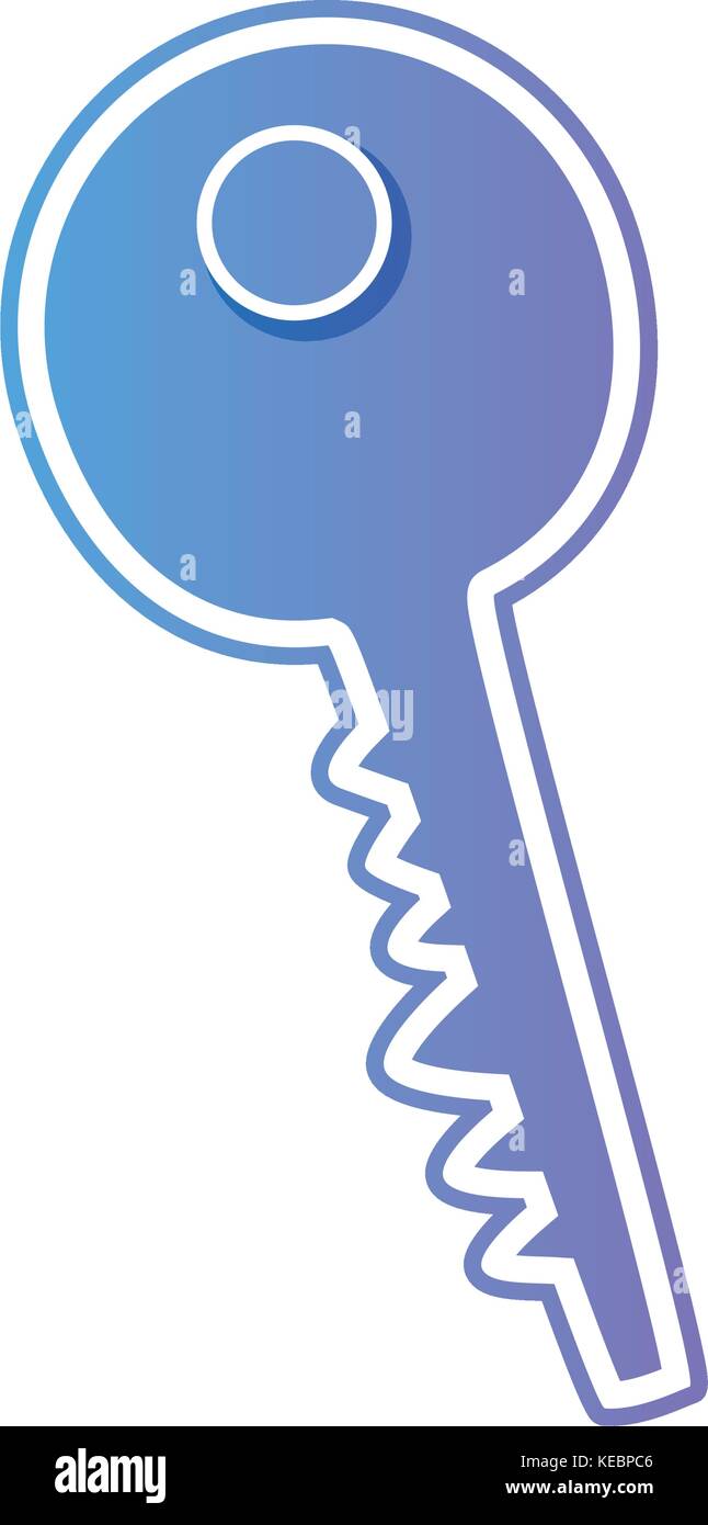 line key metal object icon vector illustration Stock Vector Image & Art ...