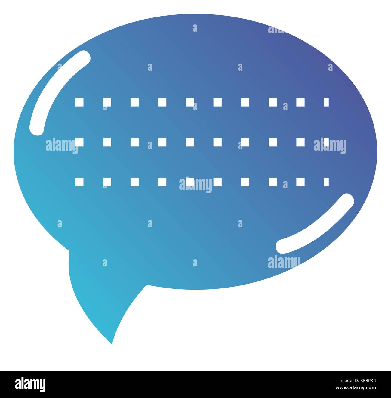 silhouette chat bubble text message Stock Vector Image & Art - Alamy