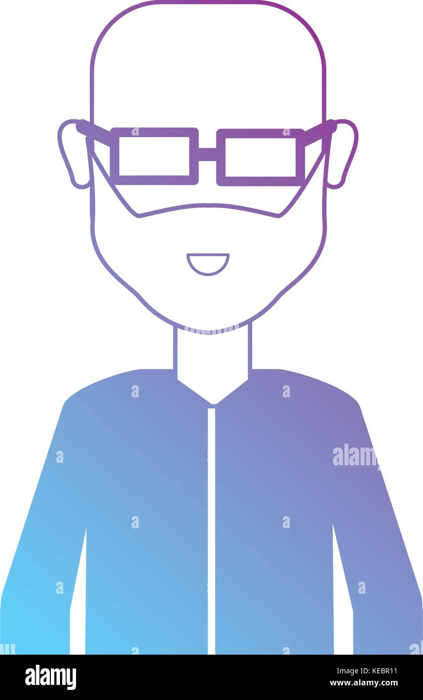 line man with hairstyle and shirt design Stock Vector Image & Art - Alamy