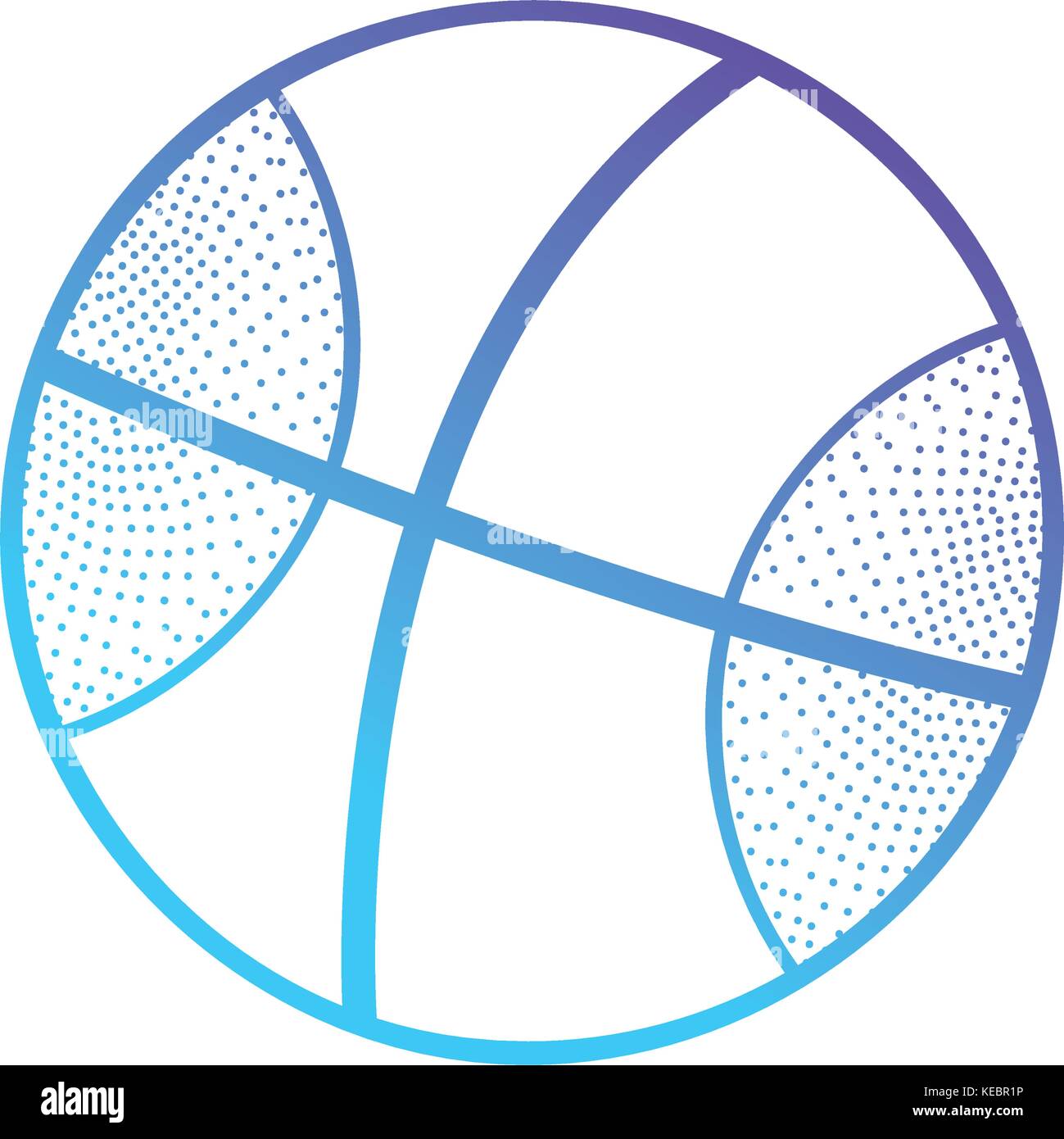 line ball object to play basketball Stock Vector Image & Art - Alamy