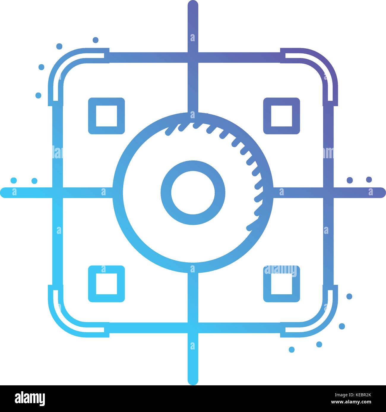 line focus shooting videogame console Stock Vector Image & Art - Alamy