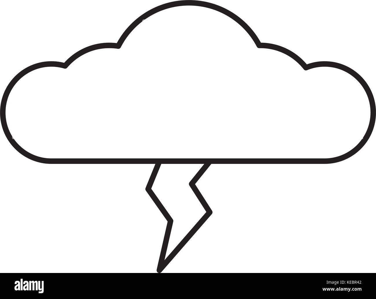 Cloud weather symbol Stock Vector Image & Art - Alamy