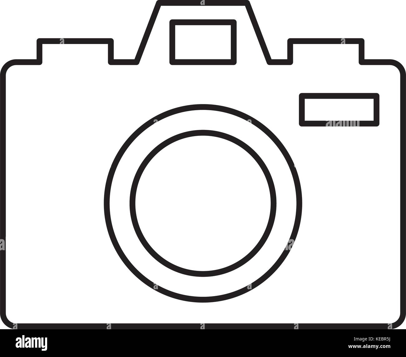 Photographic camera symbol Stock Vector Image & Art - Alamy