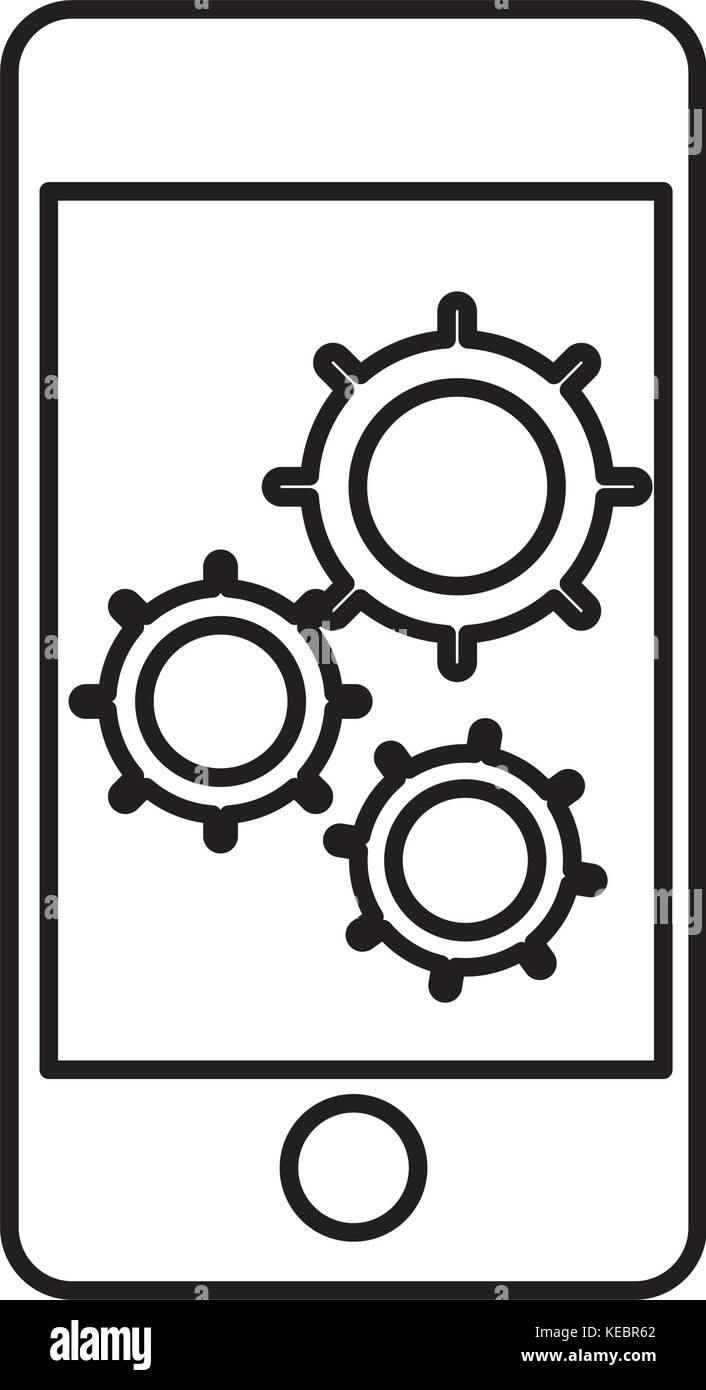 Smartphone settings menu Stock Vector Image & Art - Alamy