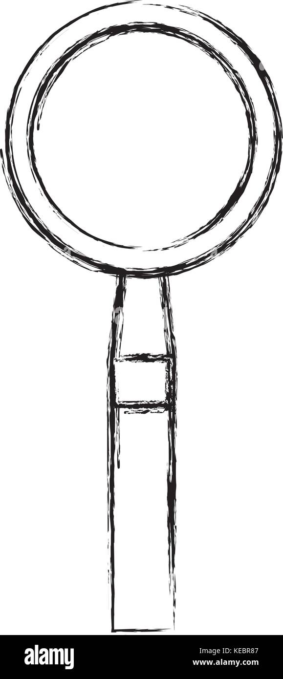Magnifying glass symbol Stock Vector Image & Art - Alamy