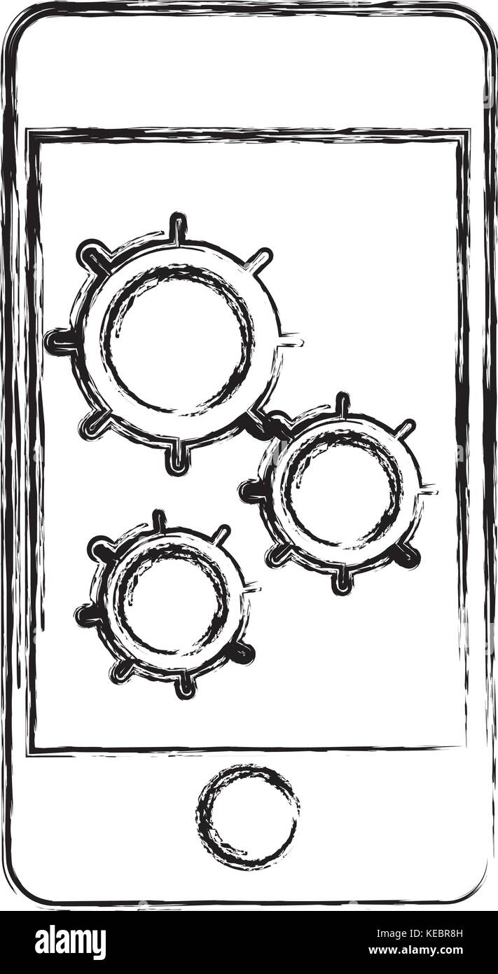 Smartphone settings menu Stock Vector Image & Art - Alamy