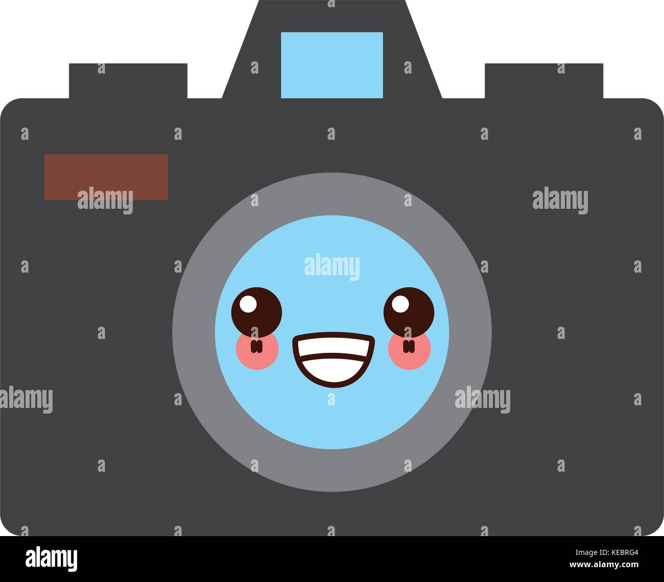 Photographic camera symbol kawaii cute cartoon Stock Vector Image & Art ...