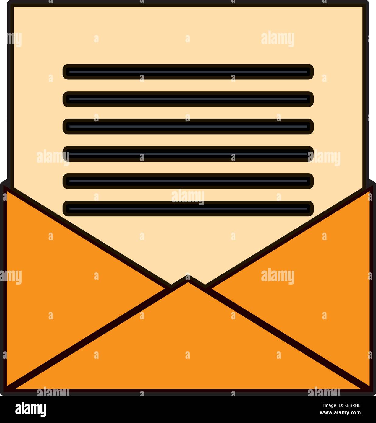 Email or mail symbol Stock Vector Image & Art - Alamy