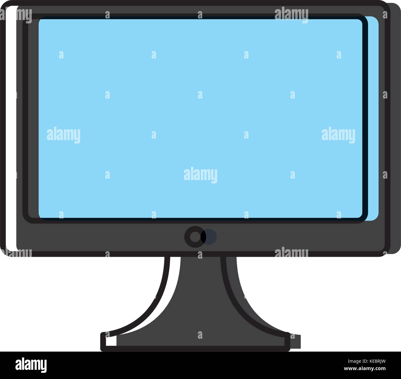 Computer screen monitor Stock Vector Image & Art - Alamy