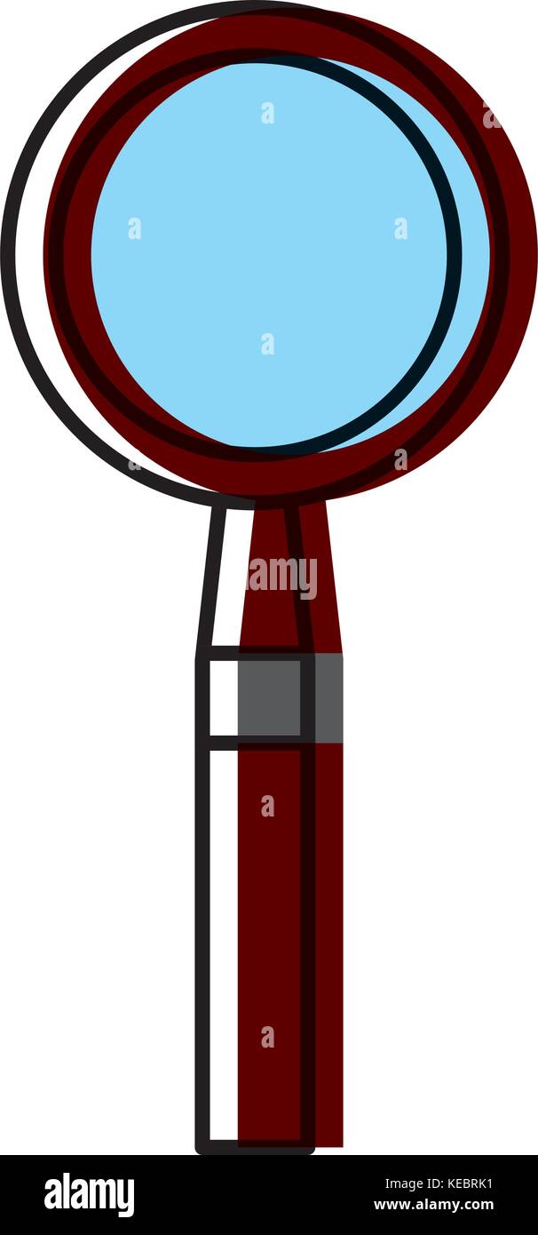 Magnifying glass symbol Stock Vector Image & Art - Alamy