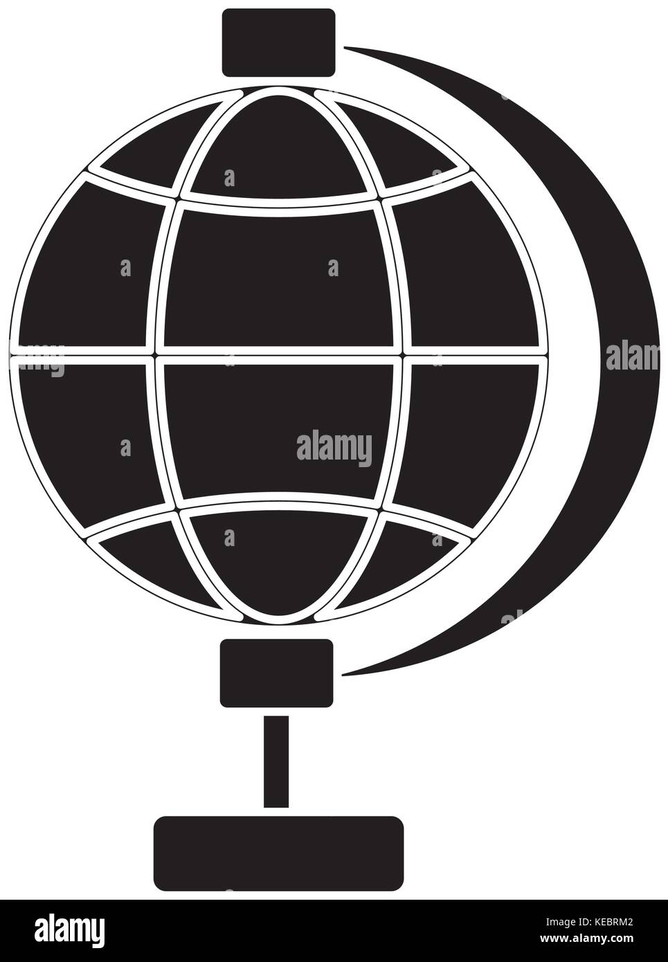 Global sphere symbol Stock Vector Image & Art - Alamy