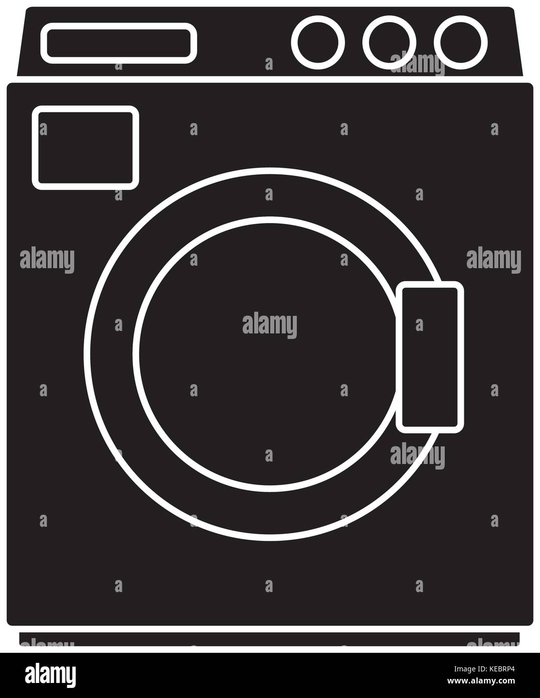 Laundry washer machine Stock Vector Image & Art - Alamy