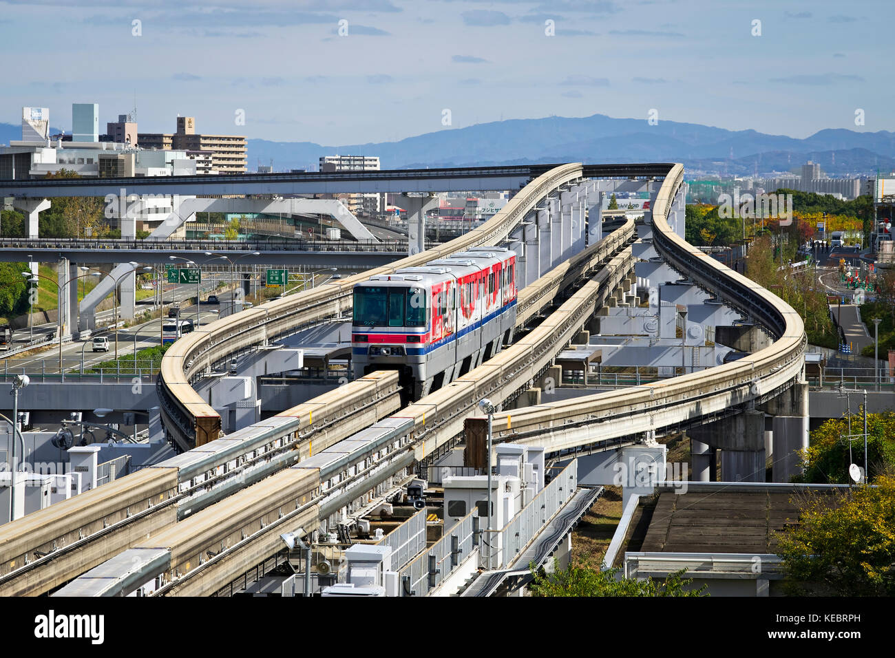 Osaka monorail hi-res stock photography and images - Alamy