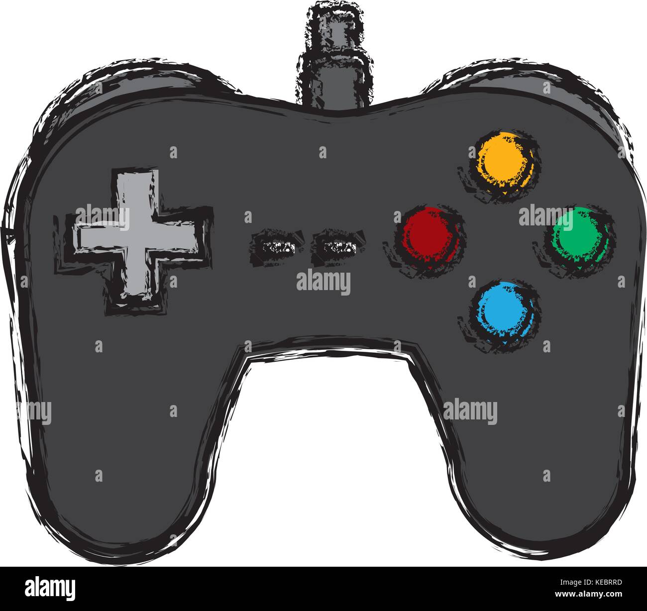 Console gamepad symbol Stock Vector Image & Art - Alamy