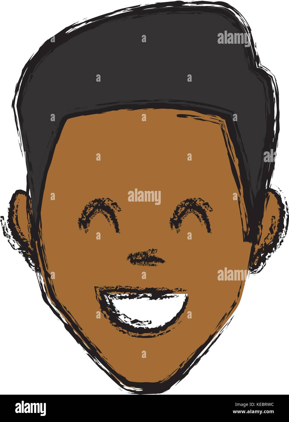 Man smiling face Stock Vector Image & Art - Alamy