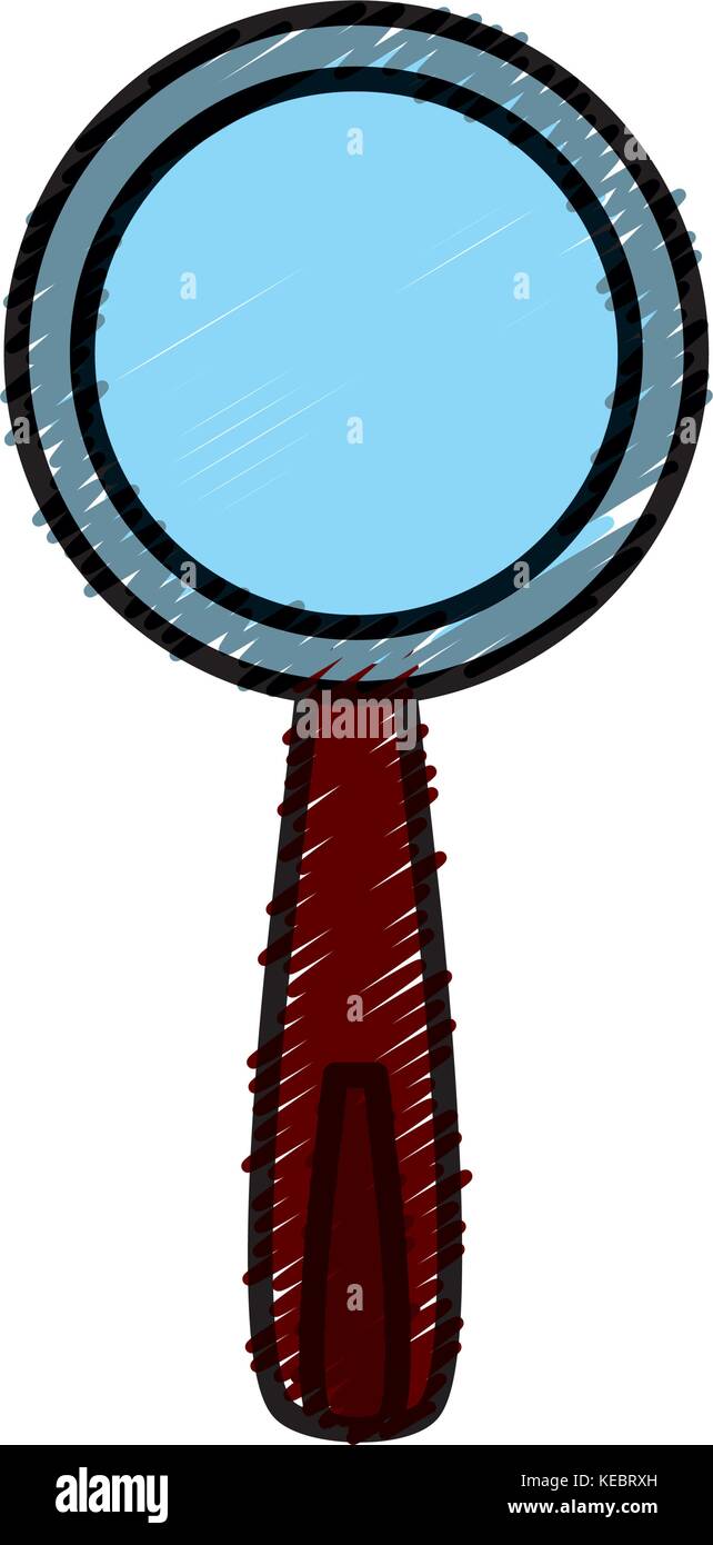 Magnifying glass symbol Stock Vector Image & Art - Alamy