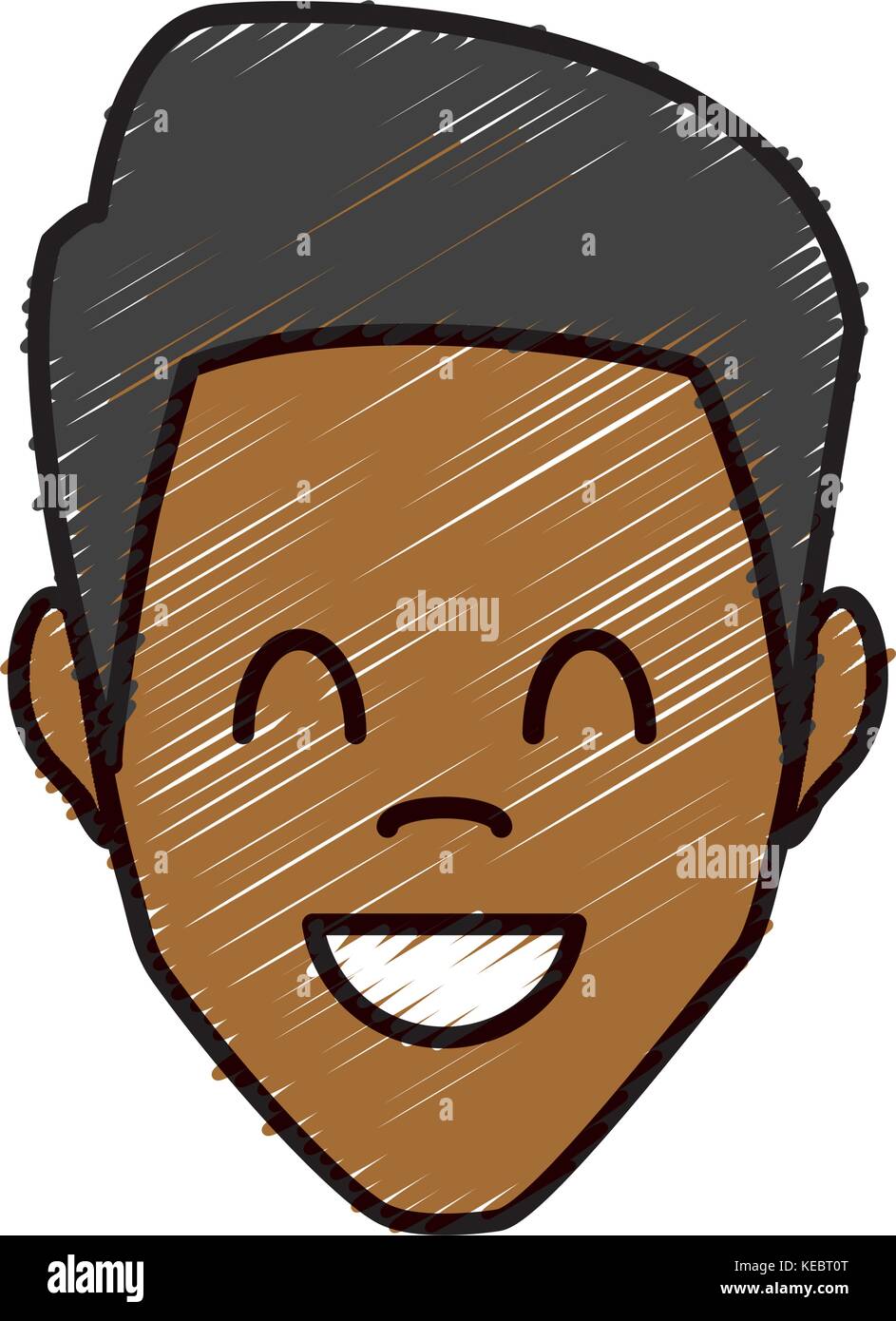Man smiling face Stock Vector Image & Art - Alamy