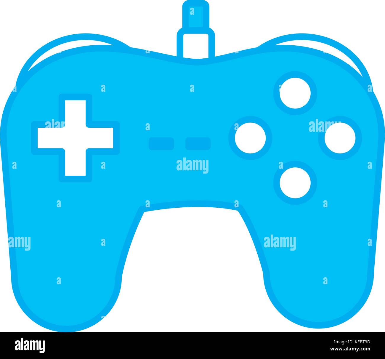 Console gamepad symbol Stock Vector Image & Art - Alamy