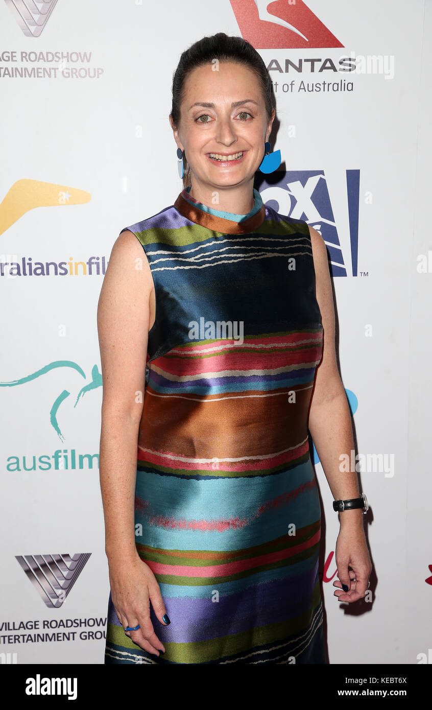 HOLLYWOOD, CA - OCTOBER 18: Kate Marks, at the Sixth Annual Australians ...