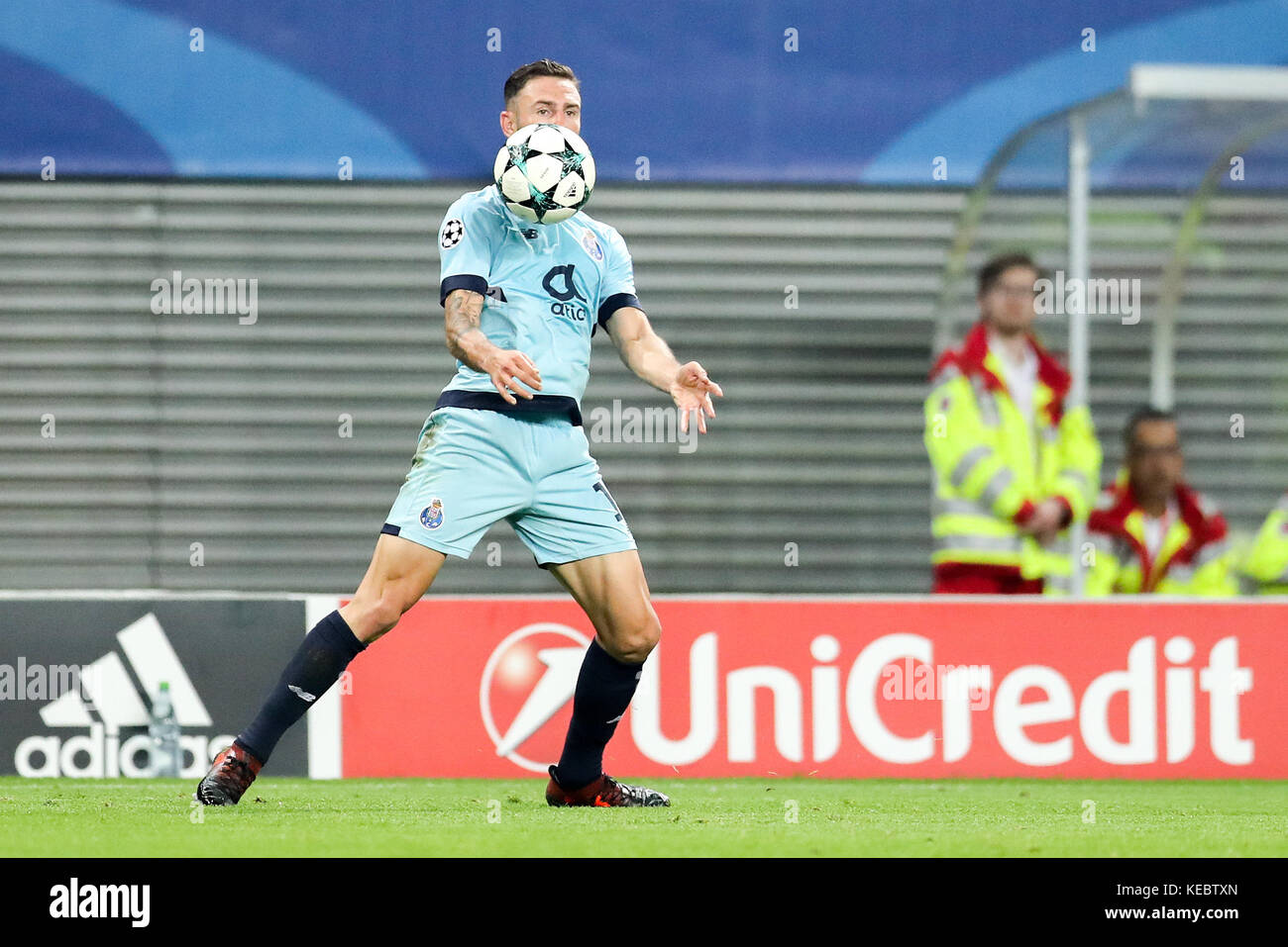 Leipzig, Germany. 17th Oct, 2017. Porto's Miguel Layún during the ...