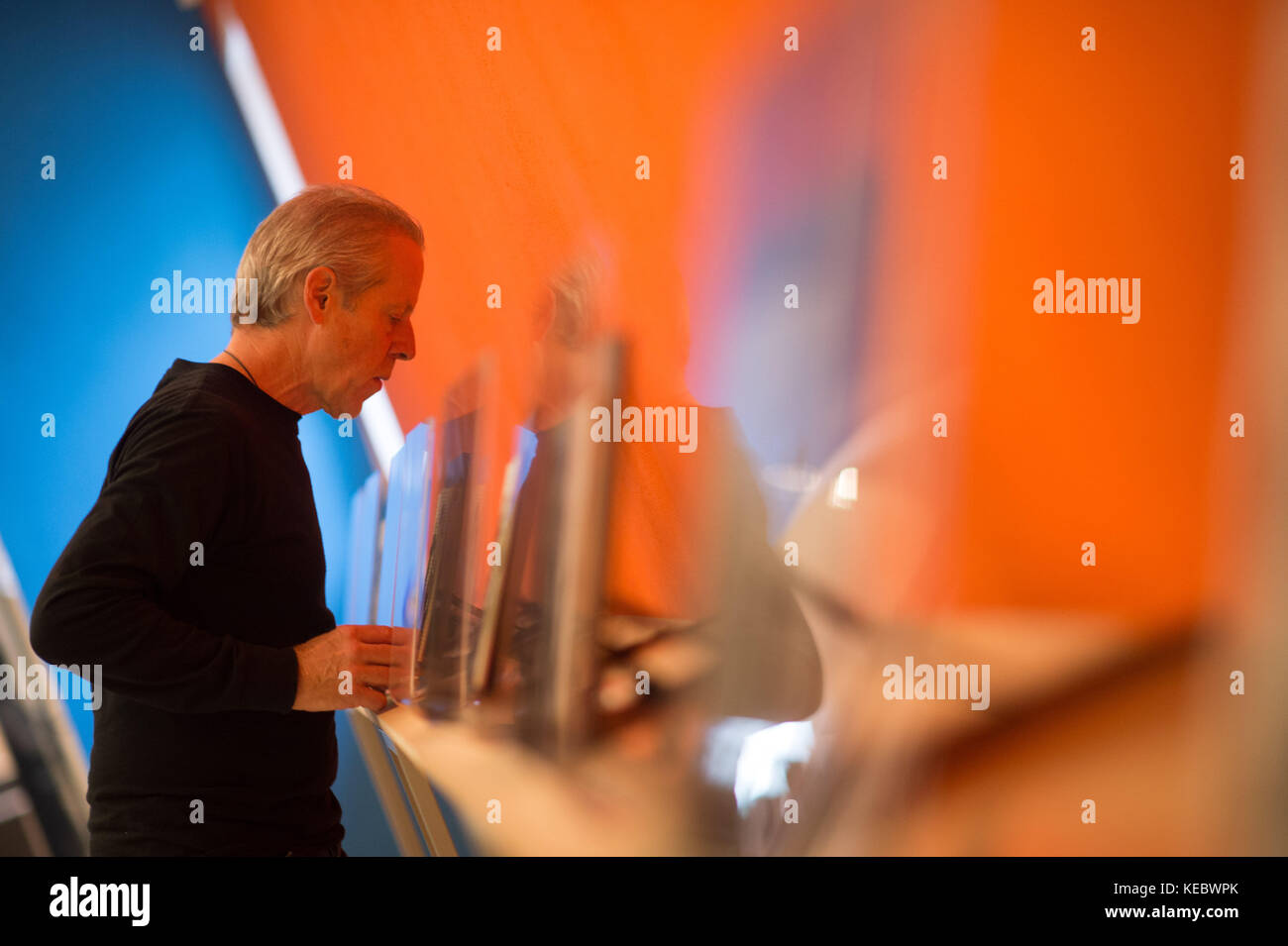 Magdeburg, Germany. 19th Oct, 2017. The Canadian sound artist Robin ...