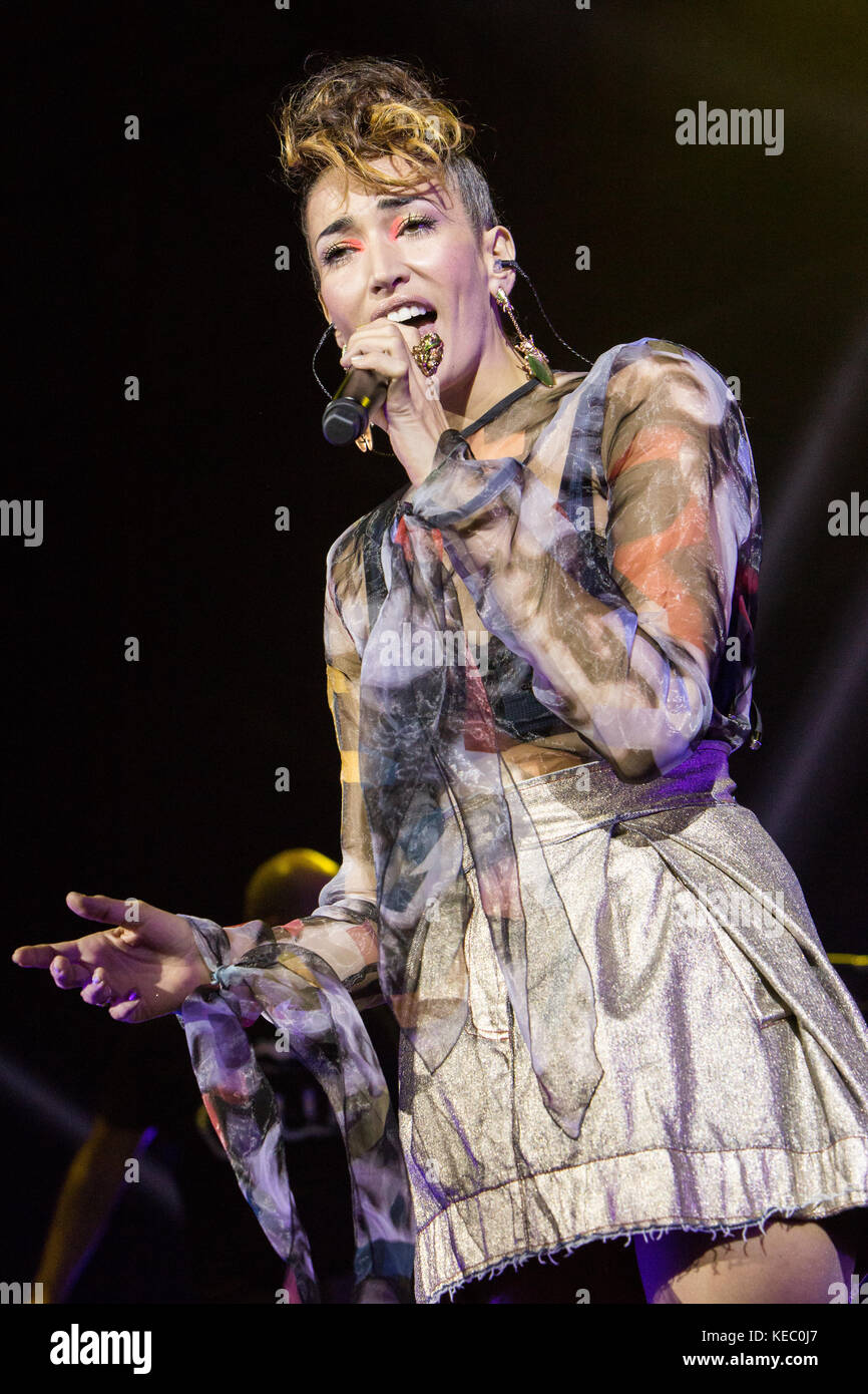 Milan, Italy. 18th Oct, 2017. The Italian singer-songwriter NINA ZILLI ...