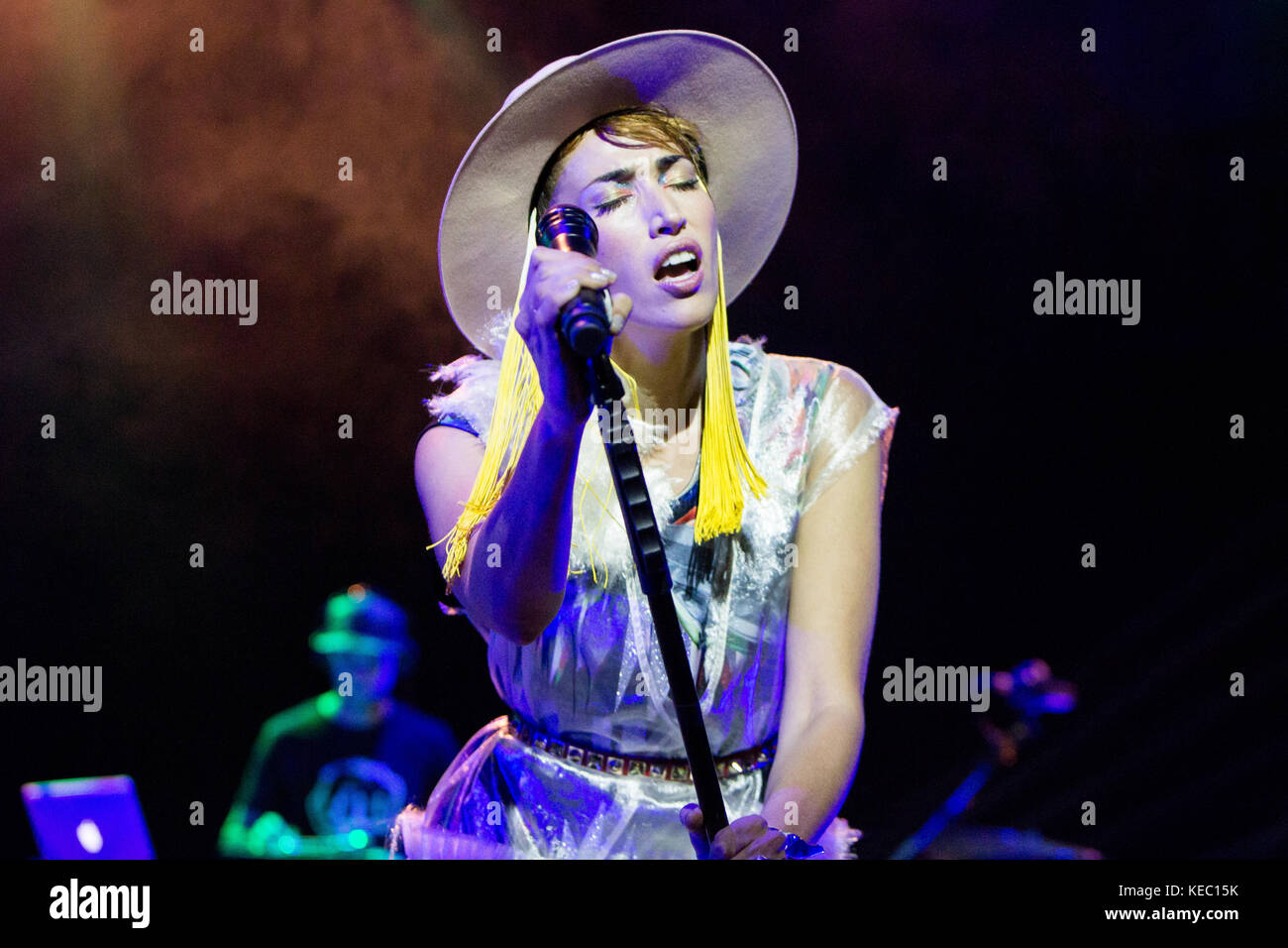 Milan, Italy. 18th Oct, 2017. The Italian singer-songwriter NINA ZILLI ...