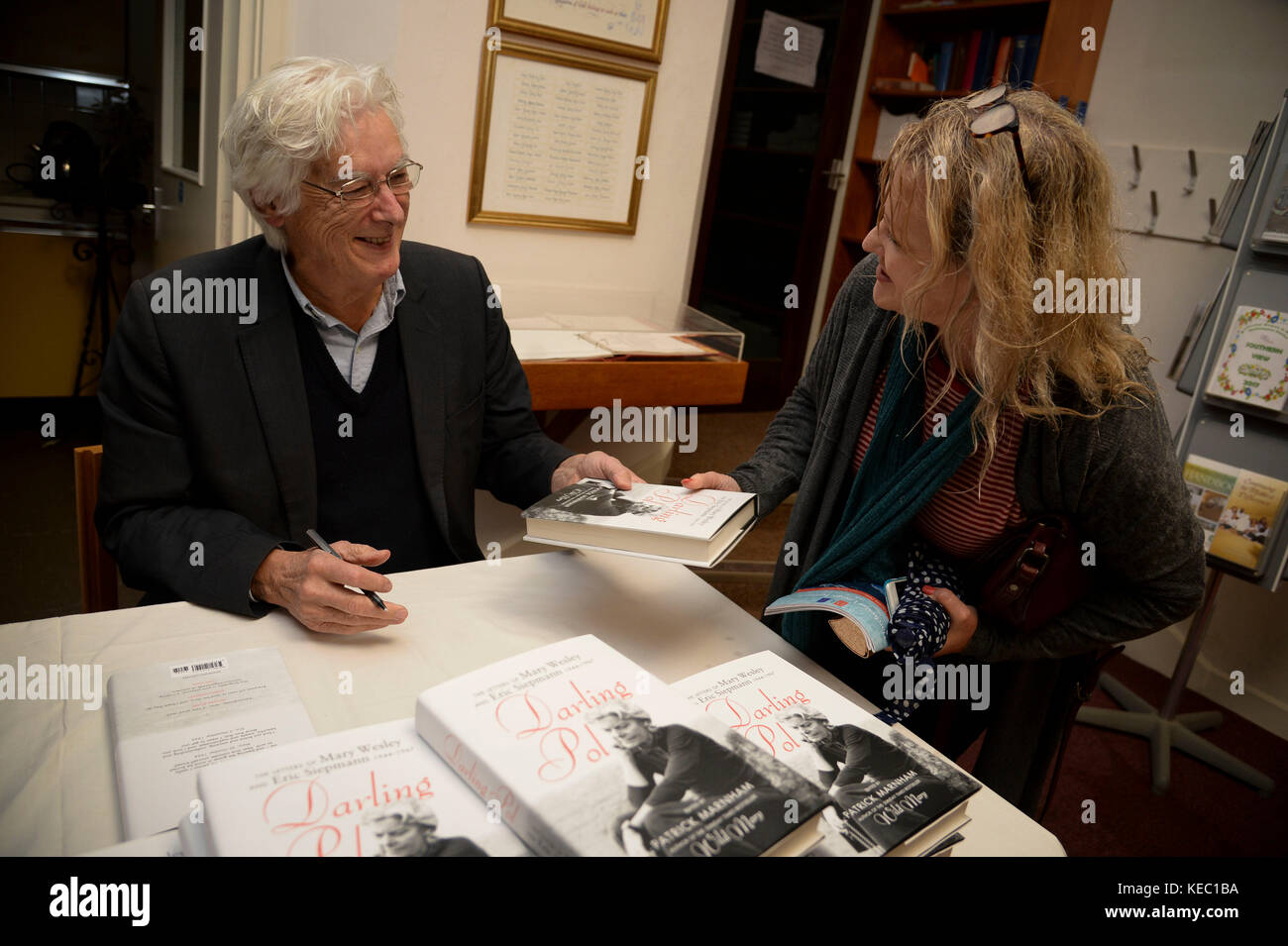 Patrick Marnham at The Dorchester Literary Festival, Dorset, UK Patrick ...