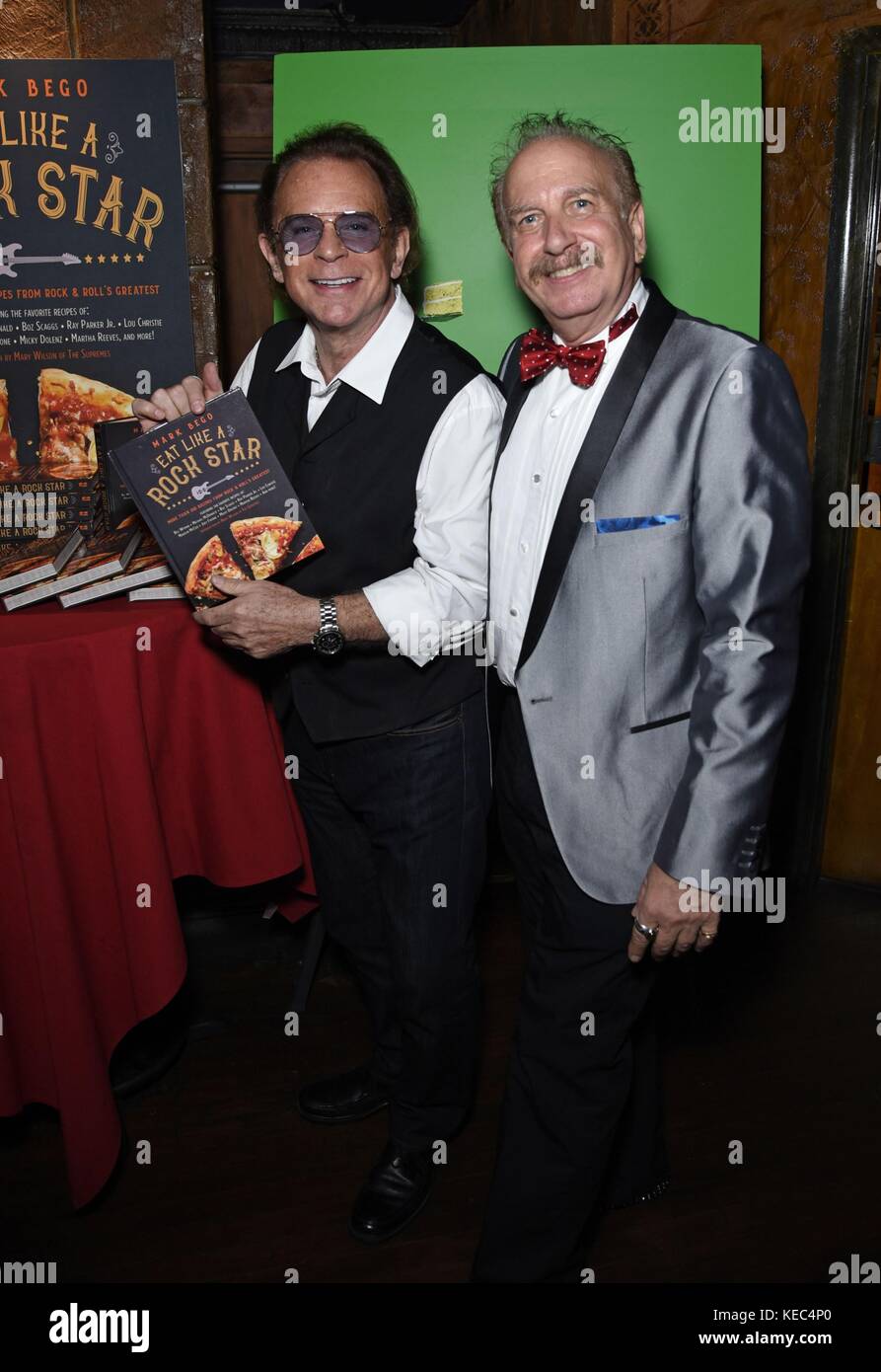 New York, NY, USA. 19th Oct, 2017. Lou Christie, Mark Bego at arrivals ...