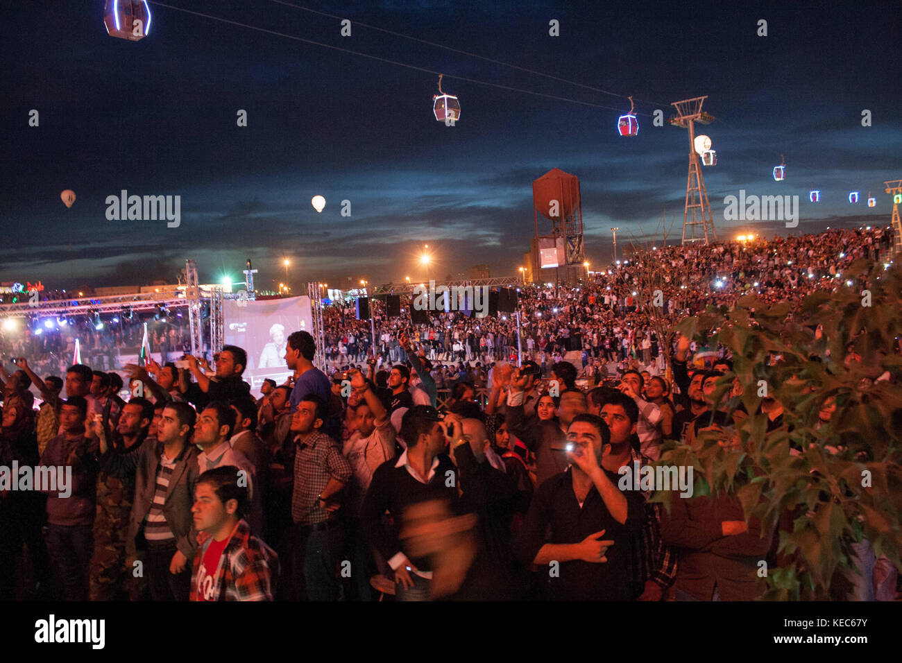March 20, 2011 - Erbil, Kurdistan, Iraq - Kurdish people are seen ...