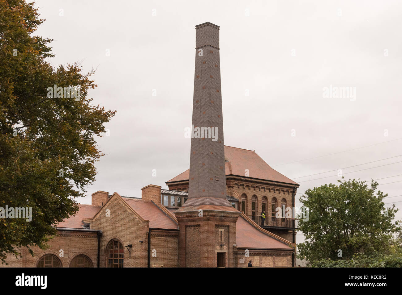 The newly refurbished Victorian Engine House which is now the visitor ...