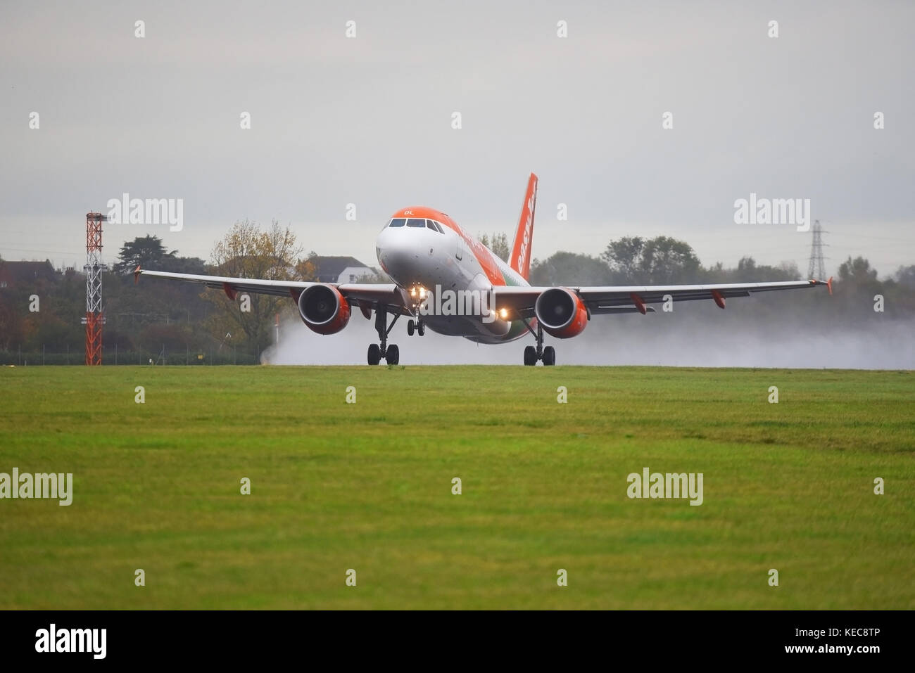easyJet Airbus jet plane flight EZY7435 departed Southend for Malaga ...