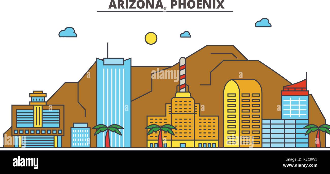 Phoenix plaza Stock Vector Images - Alamy